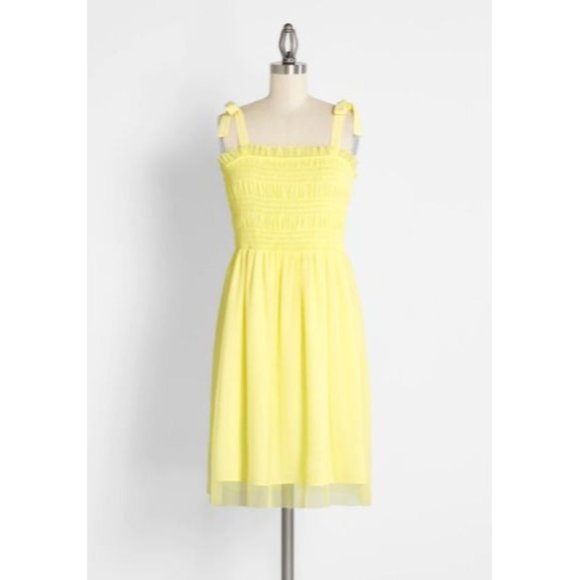 Modcloth | Dresses | Modcloth Womens S Yellow A Little Ray Of Sunshine ...